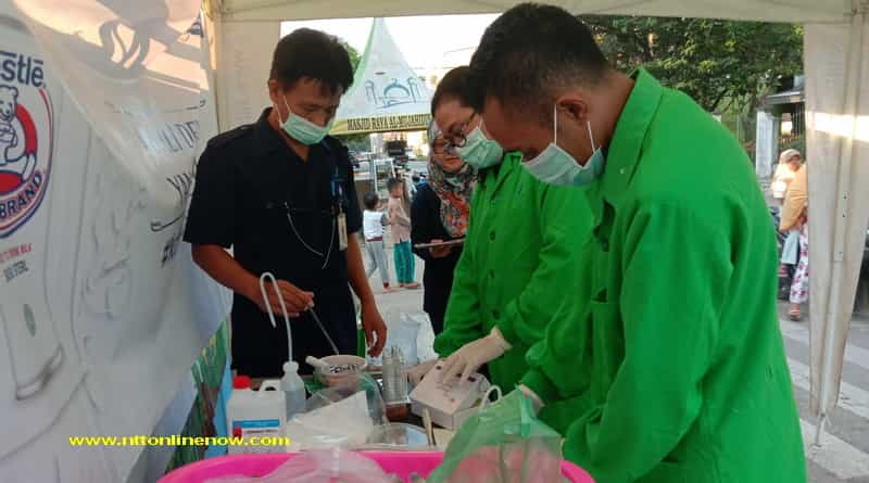 Pos POM Atambua Periksa Makanan Takjil Berbuka Puasa - NTTONLINE