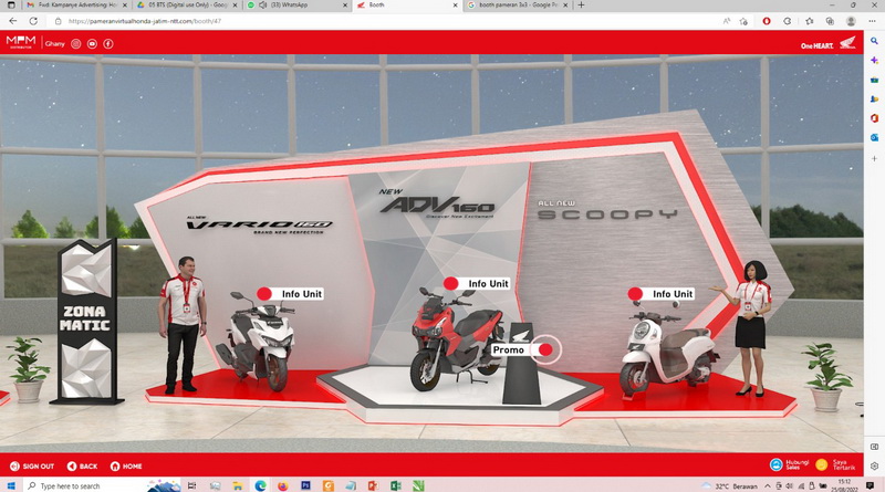 Meriah, New Honda BeAT Makin Trendi Ada di Pameran Virtual Honda ...